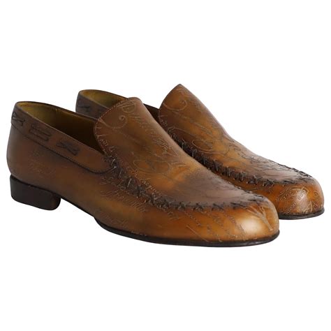 Mocassins Berluti Scritto En Cuir Marron Ref 1032339 Joli Closet