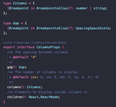 Layout Columns Vs Tiles · Shopify Polaris · Discussion 7756 · Github