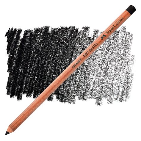 Карандаш пастельный Faber-Castell Pitt Pastel 199 чёрный, цвет черный ...