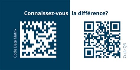 Quelle Est La Différence Entre Un Code Dm Et Un Qr Code