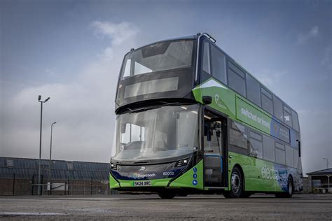 Enviro400ev Double Decker Electric Bus Delivered To Stagecoach In
