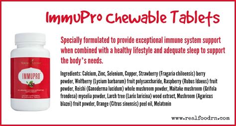 Immupro Chewable Tablets Real Food Rn