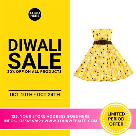 Diwali Template Postermywall
