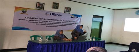 Kegiatan Pengabdian Kepada Masyarakat Dengan Kantor Pelayanan Pajak