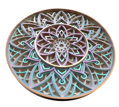 Multilayer Mandala E0019940 File Cdr And Dxf Free Vector Download For