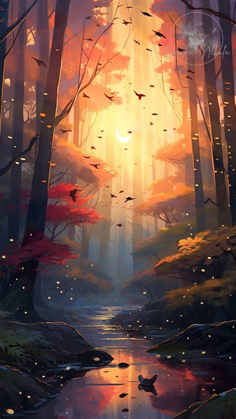 Forest Digital Art High Resolution Phone Background And Printable Poster