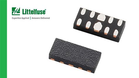 TVS Diode Arrays To Safeguard Ultra High Speed Data Lines From Low Voltage Transient Spikes