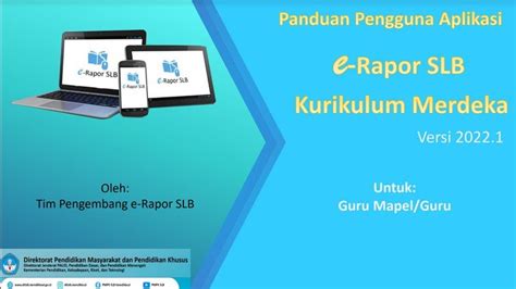 Panduan Aplikasi E Rapor Kurikulum Merdeka Untuk Guru Topiktrend