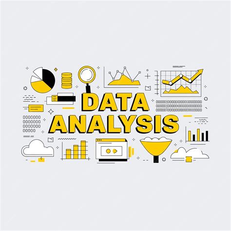 Premium Vector Dynamic Data Analysis Concept Illustration