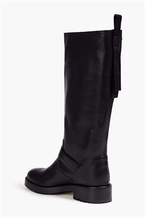 Redv Leather Knee Boots The Outnet