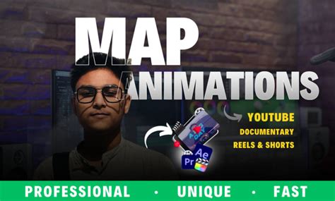 Create Map Animations For Youtube Reels Documentary Videos By Amtalhas Fiverr