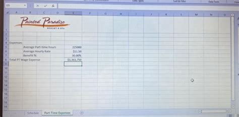 solved create three scenarios based only on a variation in