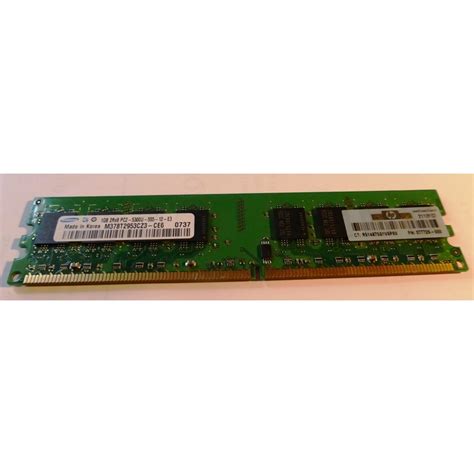 1gb 2rx8 Pc2 5300u Ddr2 667mhz Memory Module Hp 377726 888 Samsung