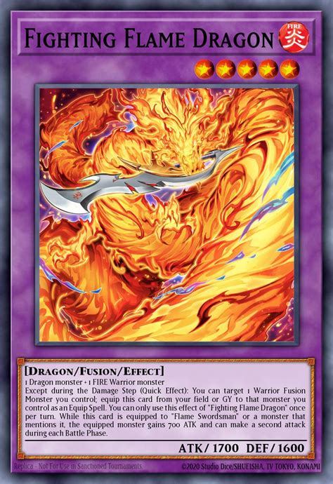 Fighting Flame Dragon Yu Gi Oh Card Database Ygoprodeck