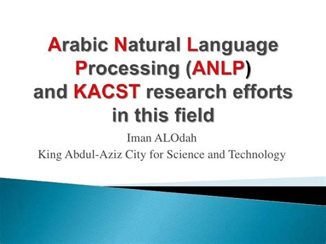 Mom2010 Arabic Natural Language Processing