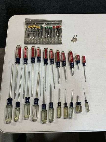 Craftsman Screwdrivers And Micro Tech Precision Screwdriver Set