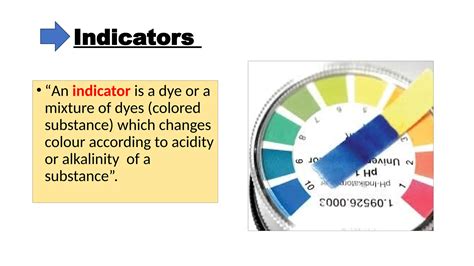 Indicators Pptx By Sarah Ashfaq 51 Chemistry Ppt
