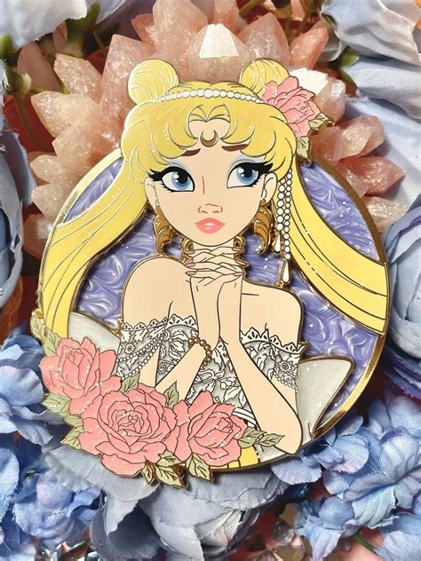 Sailor Moon Princess Serenity Enamel Pin Etsy