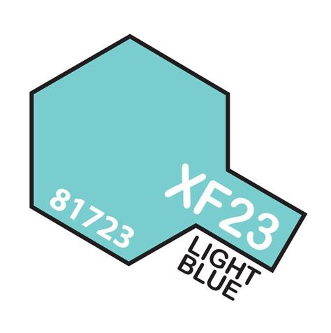 Tamiya 10ml XF-23 Light Blue - ShedringHobbies