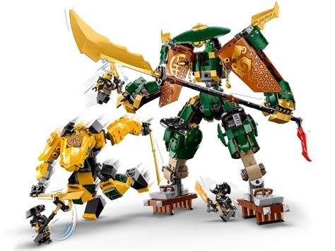 LEGO NINJAGO 71794 Роботы Ллойда и Арина | playzone.com.ua