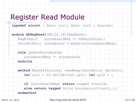Ppt Computer Architecture A Constructive Approach Six Stage Pipeline