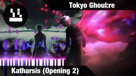 Tokyo Ghoul Re KATHARSIS Opening Piano Tutorial Arr LucasPianoRoom YouTube