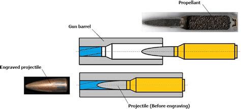 Projectile Gun Barrel Propellant System Download Scientific Diagram