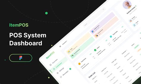 POS System Dashboard Figma