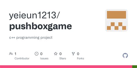 GitHub Yeieun1213 Pushboxgame C Programming Project