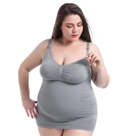 Chaleco De Talla Grande Para Mujeres Embarazadas Hebilla Sin Costuras