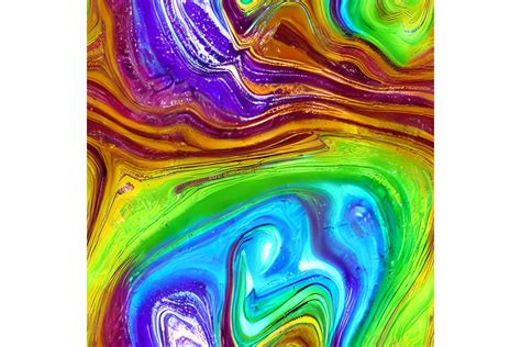 Rainbow Marble Texture Seamless Pattern Graphic By Fstock · Creative