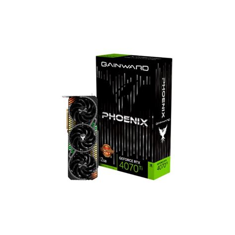 Placa de Vídeo Gainward Nvidia Rtx 4070 Ti 12GB RAM Design Térmico