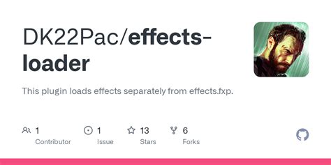 Github Dk22paceffects Loader This Plugin Loads Effects Separately From Effectsfxp