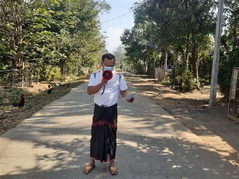 ကျိုက်ဒုံမြို့၌ ပိုးကရင်ဘာသာ၊ စကောကရင်ဘာသာ၊မြန်မာဘာသာဖြင့် ကိုဗစ် ၁၉