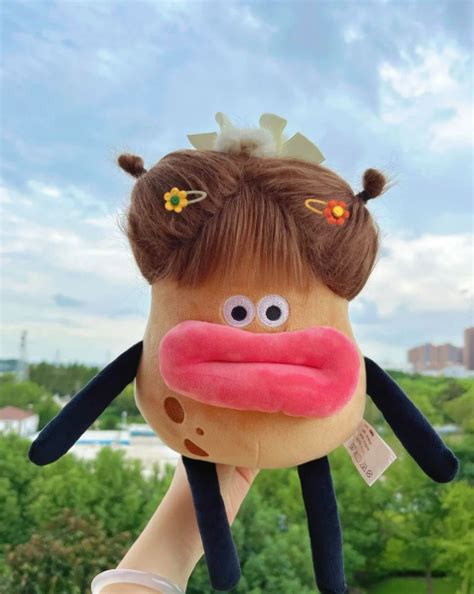 Мягкая игрушка Картошка девочка 50 см Игрушка обнимашка - купить с ...
