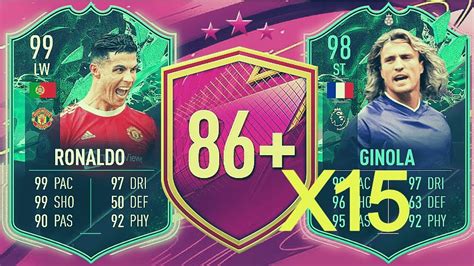 تفتيح بكجات 86 اختيار اللاعب فيفا22 🔥 Fifa 22 Youtube