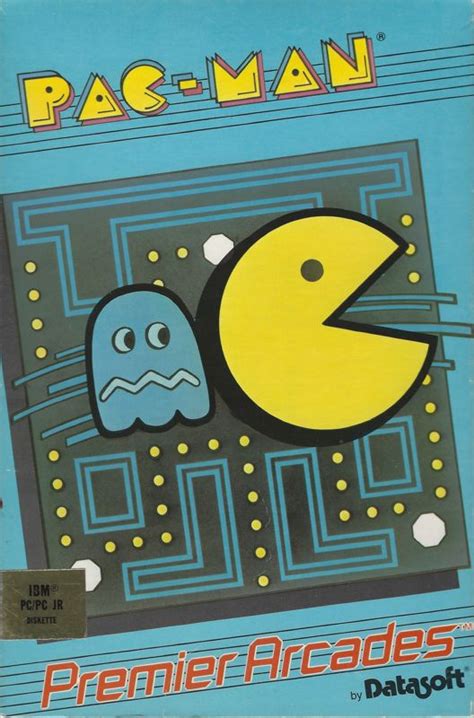 Pac Man 1980 Box Cover Art Mobygames