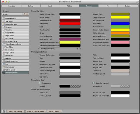 Blender Default Modeling Interface Brightness Contrast Basics