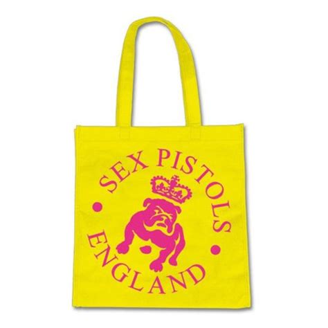 Sex Pistols God Save The Queen Blue Tote Bag ¦ Eyesore Merch