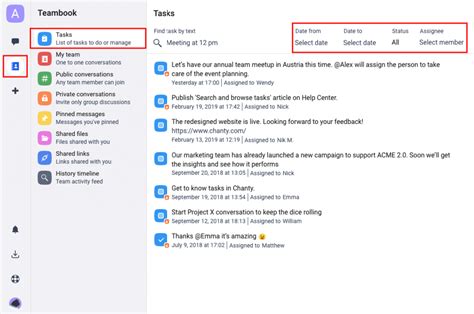 Filter Tasks Hanty Help Center