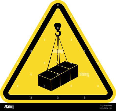 Falling Hazard Risk Sign Black On Yellow Background Safety Signs And