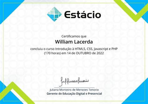 william lacerda on linkedin html5 css javascript php capacitacao ti