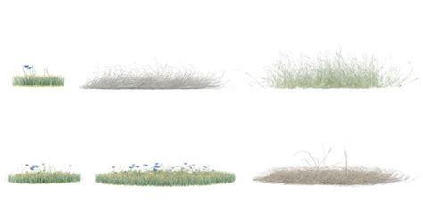 Premium Photo Simple Grasssimple Grass Mediumsimple Grass Large