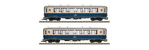LGB 36658 36659 Pullman Salonwagen Set
