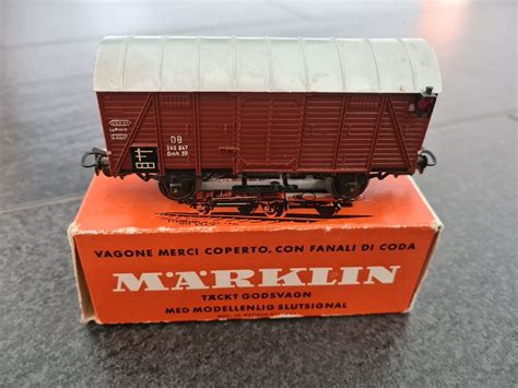 4506 Märklin Gedeckter Güterwagen mit Schlusslaternen Kaufen auf Ricardo