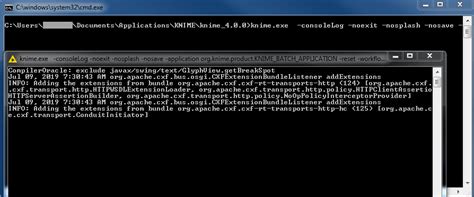 Help With Batch Mode Error Knime Analytics Platform Knime Community