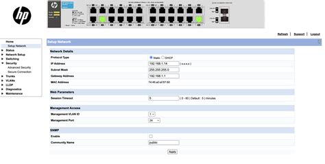 Hp Switch Configure Port Vlan At Clara Smith Blog