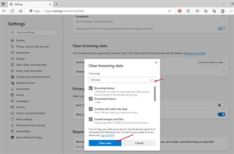 How To Clear Cache In Microsoft Edge Windows