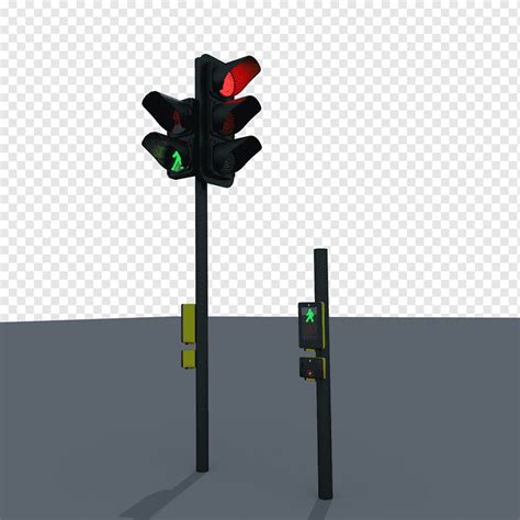 신호등 Unreal Engine 4 3d 컴퓨터 그래픽 횡단 보도 신호등 전등 3d 컴퓨터 그래픽 색상 Png Pngwing