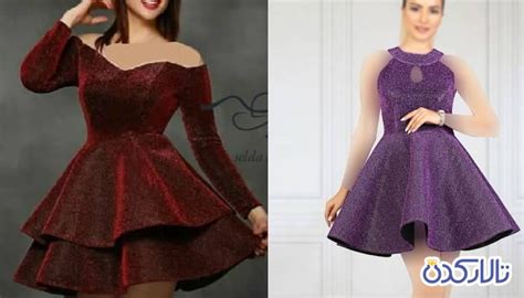 ۳۰ مدل لباس مجلسی کوتاه دخترانه شیک و جذاب